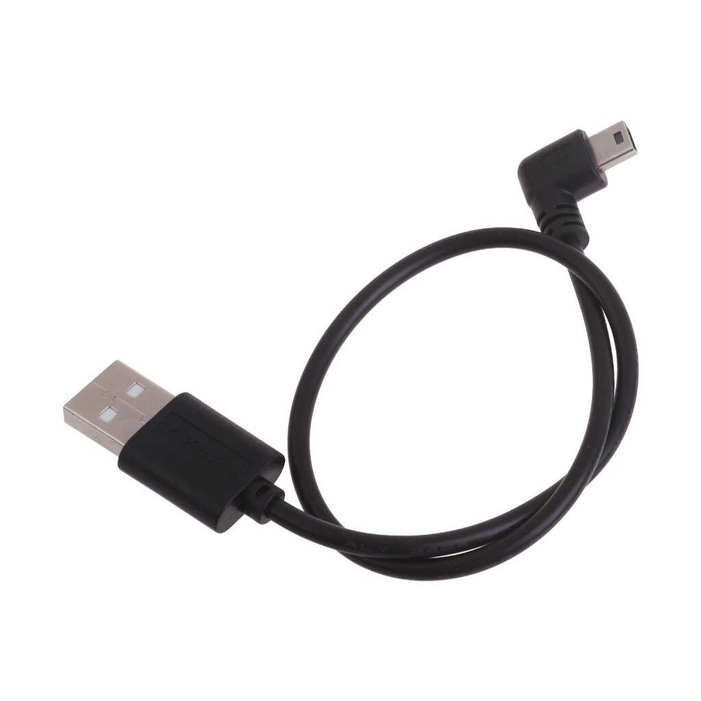 Кабель для зарядки USB-mini USB-правый изгиб