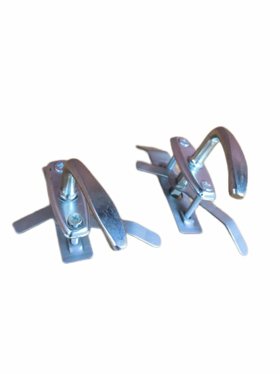 Дверная ручка 2 комп, двухсторонняя. Полный комплект с ботами и гайками, а не саморезами