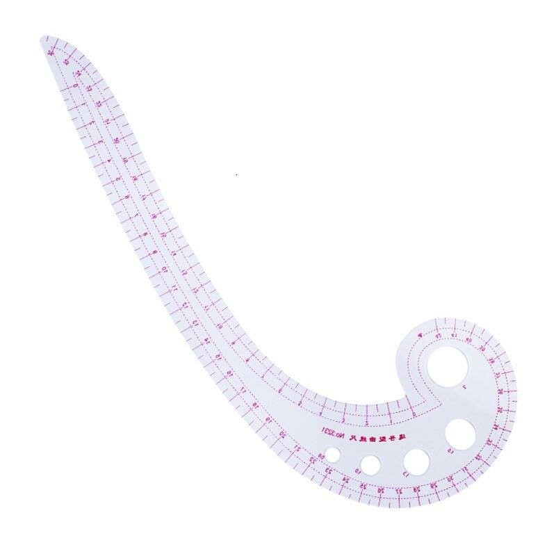 Французская изогнутая линейка для шитья, Кривая в форме запятой r