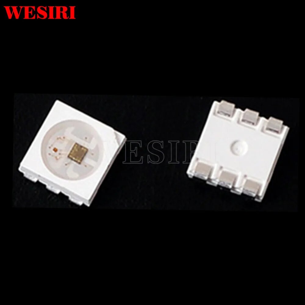 MOKUNGIT APA102 RGB светодиодные чипы 5050 100pcs