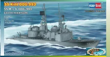 Trumpeter 82507 1:1250 Эсминец ВМС США DDG-993 Kidd Сборная модель судна