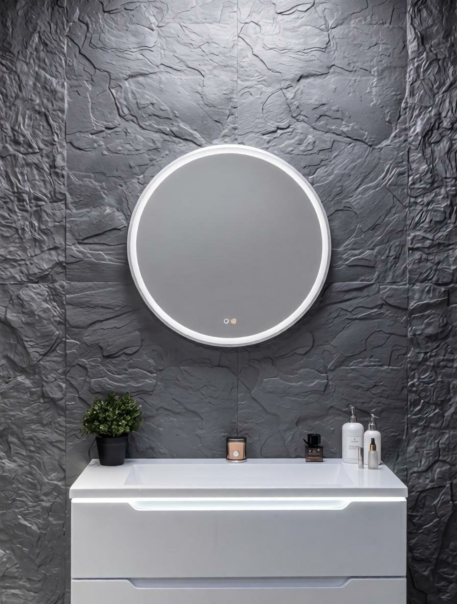 Зеркало Reflexion Aluminum RX6252AM, для ванной, LED-подсветка, сенсорное управление