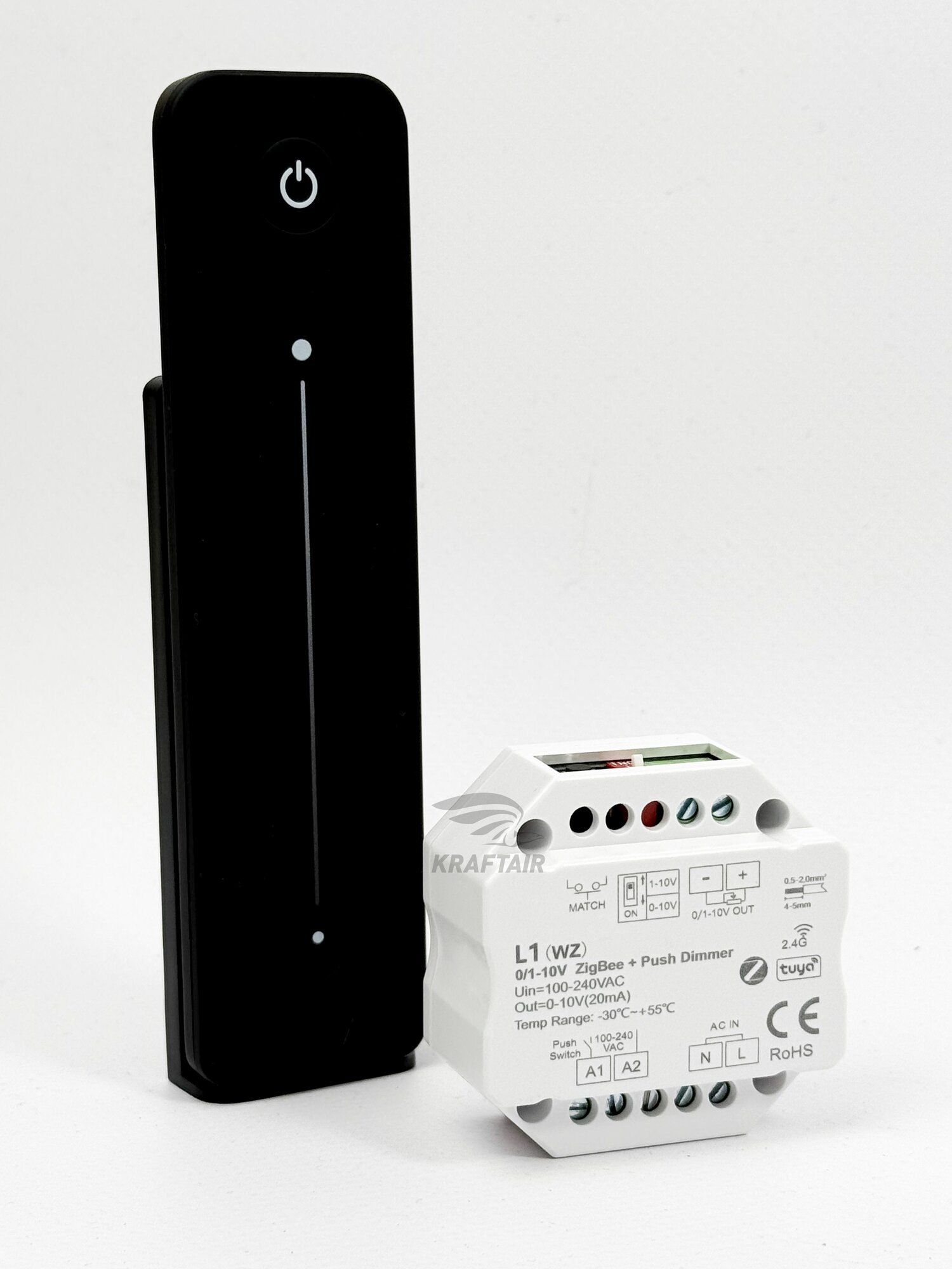 Беспроводной регулятор скорости вентилятора R11 Dimming Remote + L1(WZ) 0/1-10V для вентиляторов с ЕС-двигателем