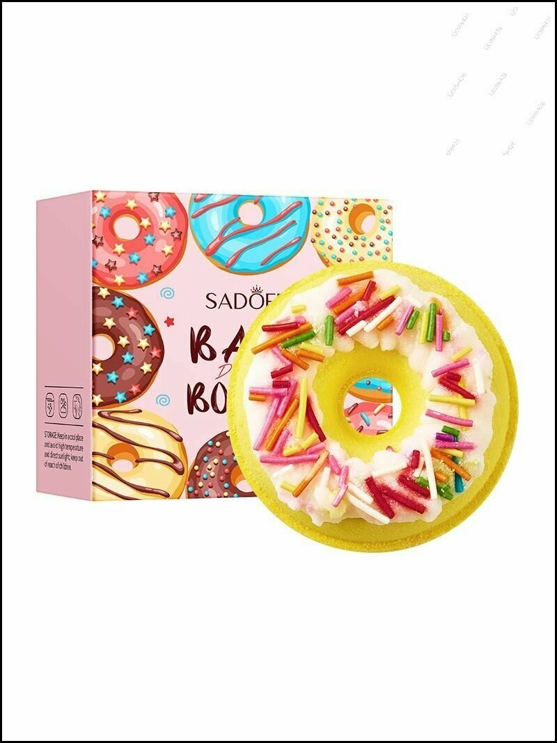 Эксклюзивные шарикипончики SADOER для очищения кожи, соль для ванны