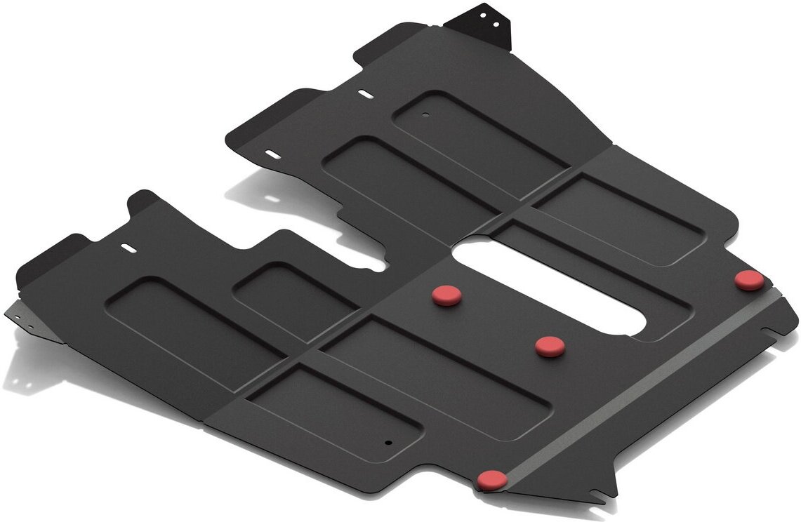 Защита картера и КПП АвтоБроня для Toyota Corolla Spacio I 1997-2001, сталь 1.8 мм, с крепежом, 111.05726.1