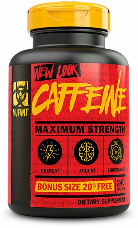 Энергетическая добавка Mutant Core Series Caffeine 240 tabs
