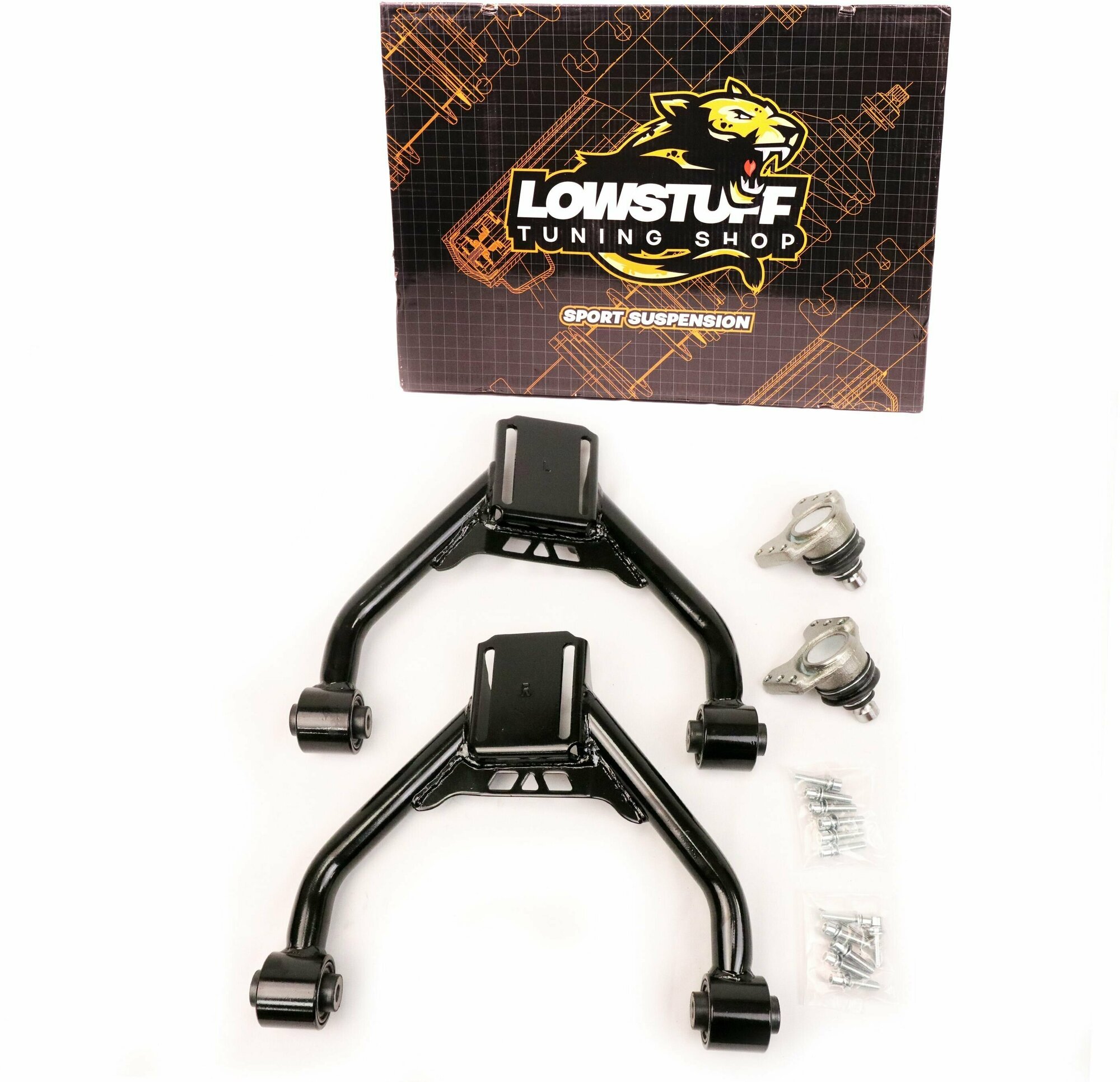 Регулируемые передние верхние развальные рычаги Nissan 370Z, Infiniti G37, Q50, Q60, Q70, EX25, EX35