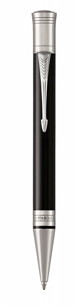 Ручка шариковая Parker Duofold Classic International Black CT, стержень: M, цвет чернил: black 1931390