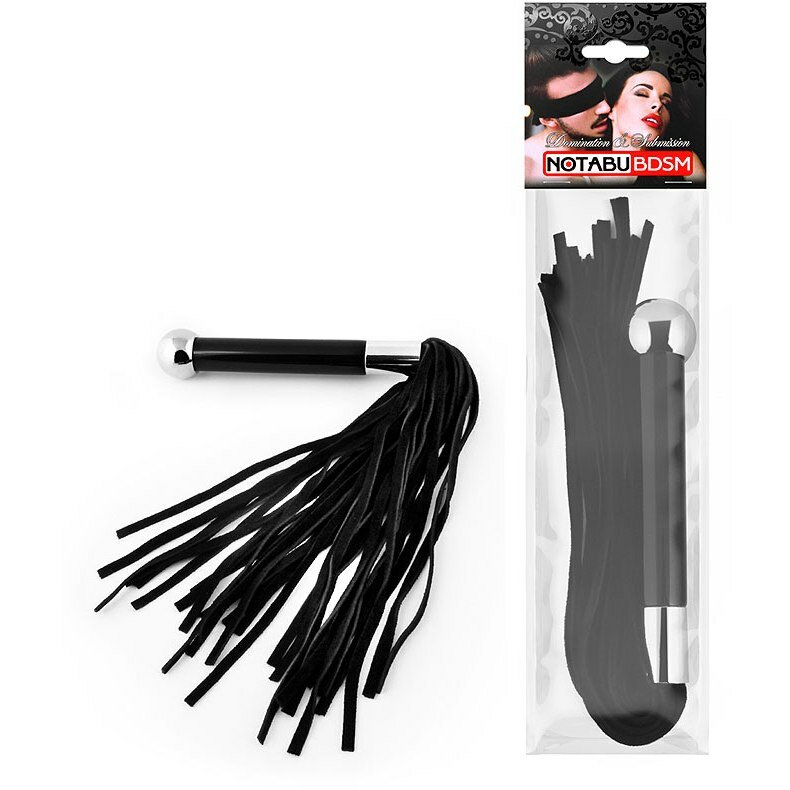 Плетка, чёрная