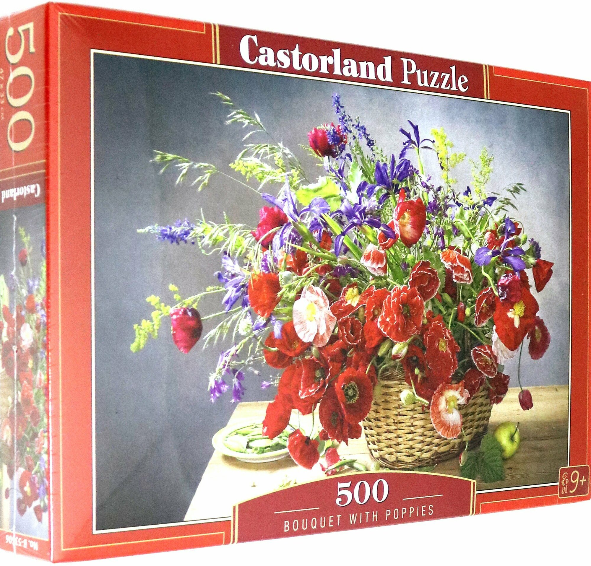 Puzzle-500. Букет с маками