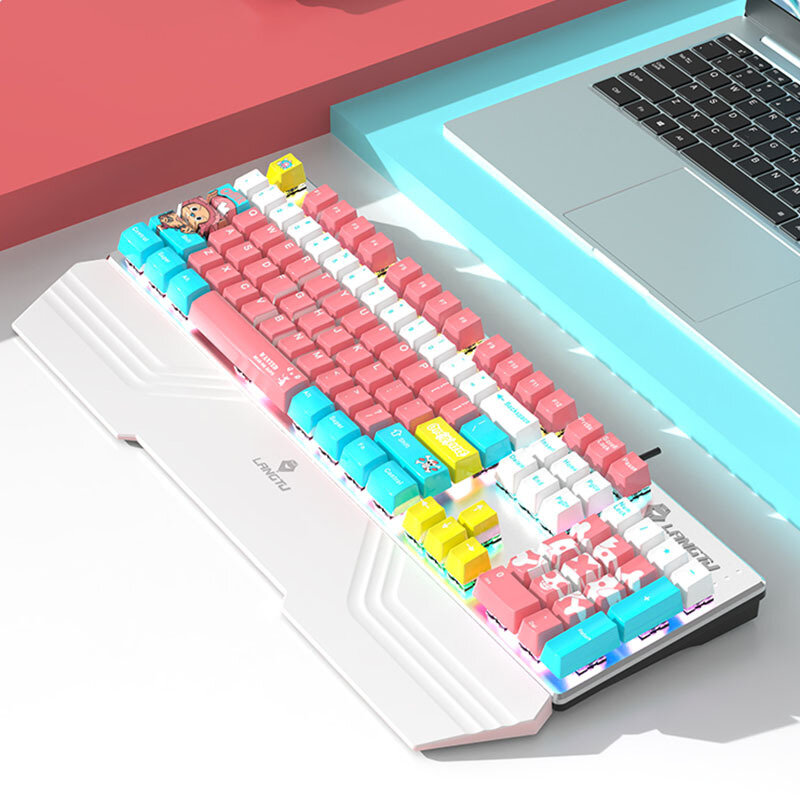 Клавиатура Langtu G700, PBT, магнитная, с подставкой для рук