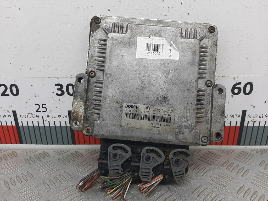 Блок управления двигателем Opel Meriva A 7701474710 арт. 2141642