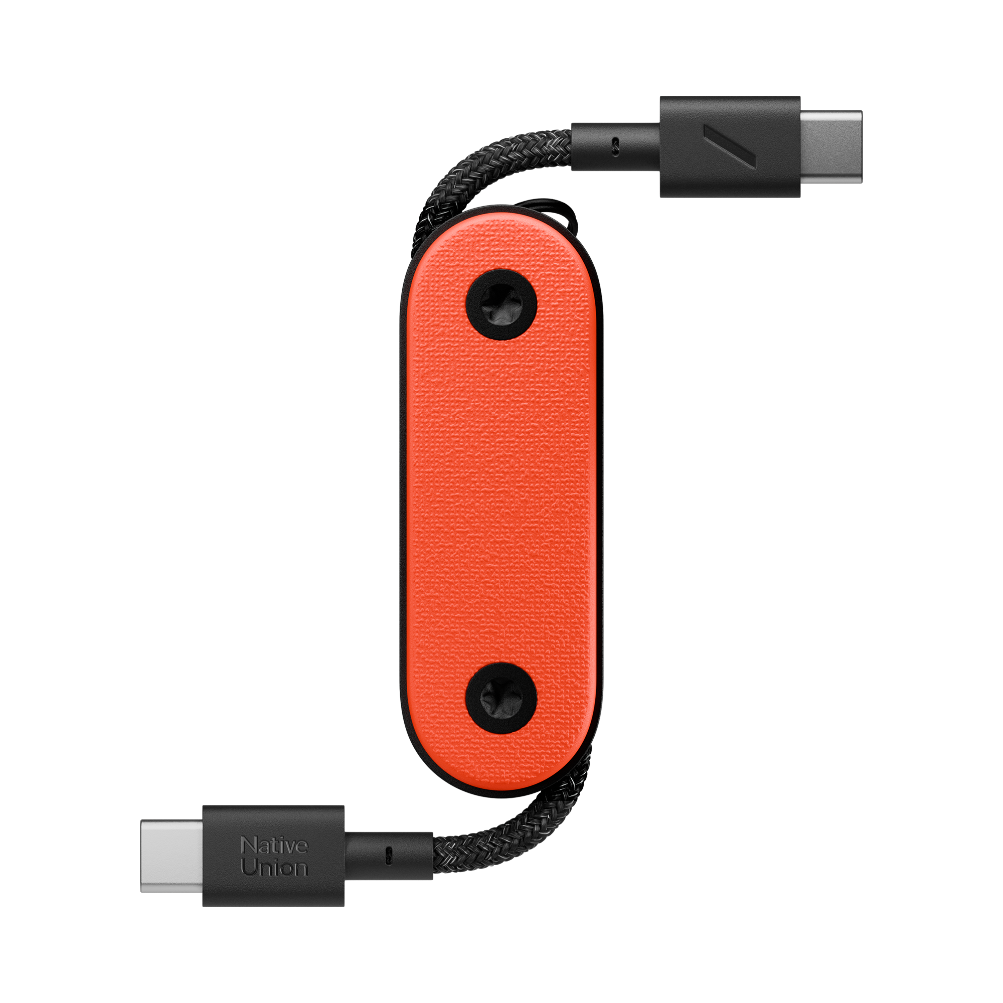 Кабель-брелок Type-C Native Union POCKET CABLE USB-C, 60 Вт, красный