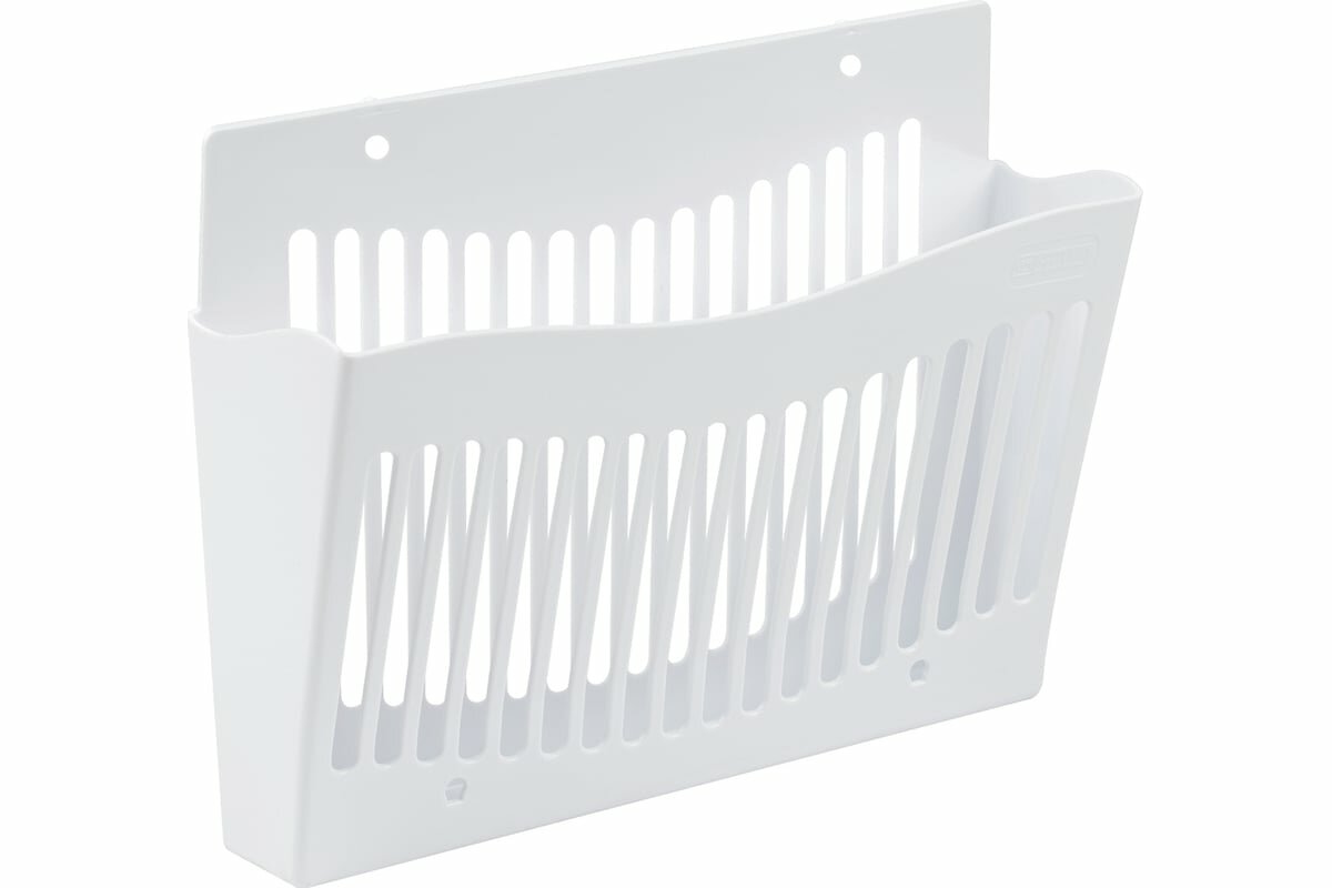 СТАММ Настенный лоток белый ЛТН-30438 для документов и хранения канцтоваров
