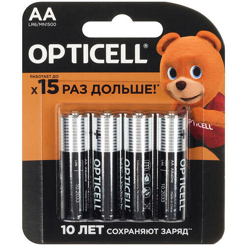 Батарейка OPTICELL LR6 (AA) 1шт BASIC