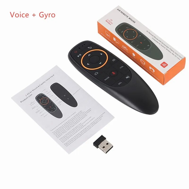 Пульт Air Mouse G10S с голосовым управлением и гироскопом