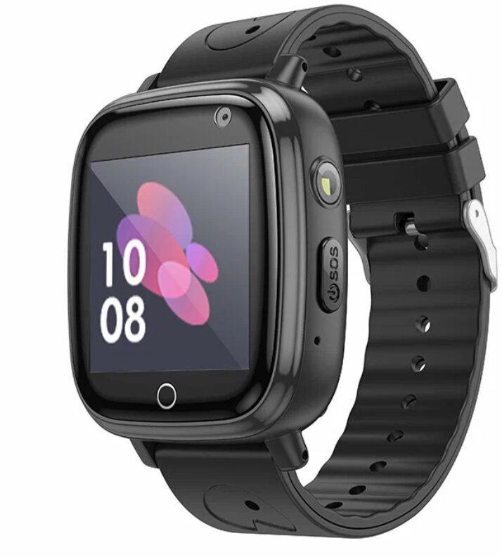 Смарт-часы c gps трекером Hoco Y100, черный