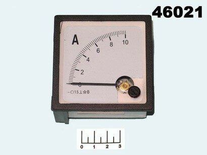 Измерительная головка амперметр 10A 72*72мм DC