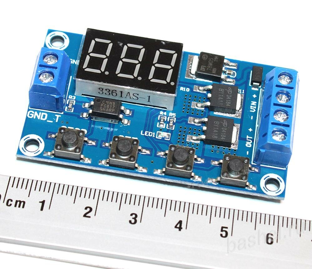 HCW-M135, Реле времени на MOSFET транзисторах