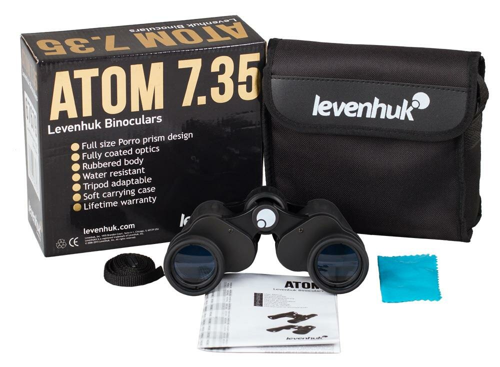 Бинокль Levenhuk Atom 7X35 — фото 1