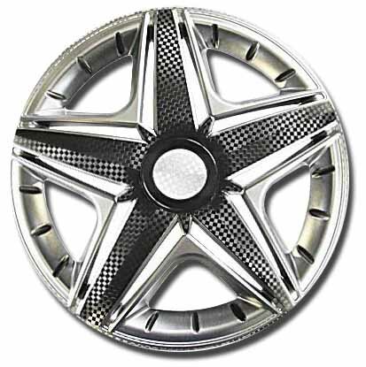 Колпаки R14 NHL PRO Chrom Super Silver STAR 4шт