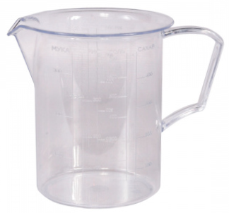 Кувшин Альтернатива мерный пластик прозрачный 0.5л