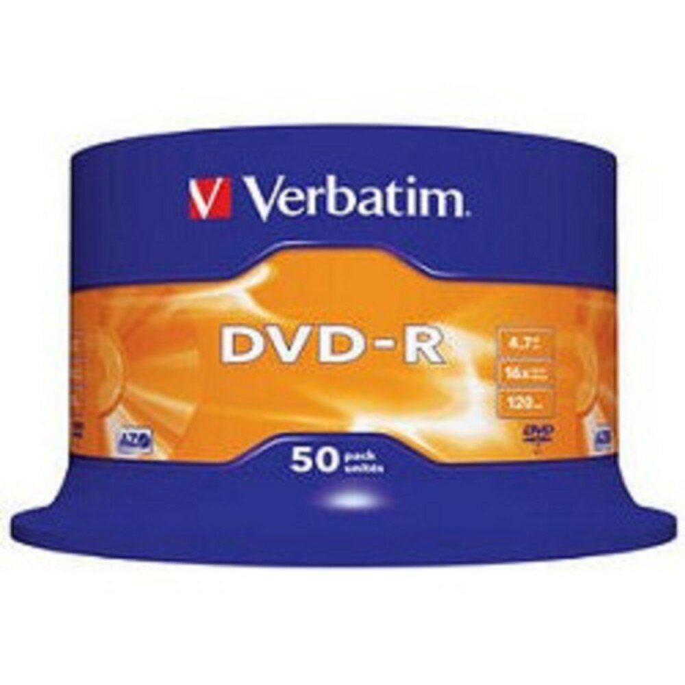 Оптический диск DVD-R Verbatim 43548 DVD-R