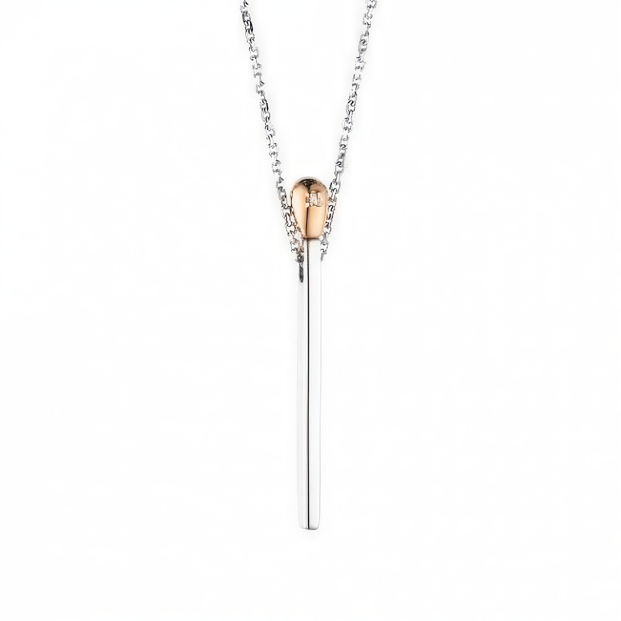 Колье, серебро, 925 проба, бриллиант