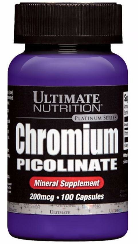 Chromium Picolinate Ultimate Nutrition (100 кап)