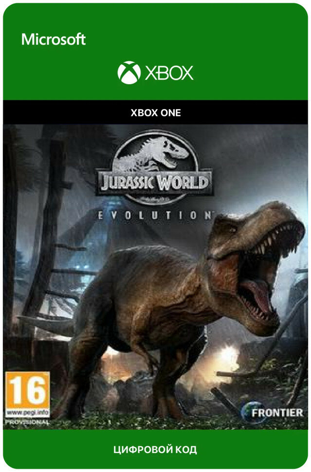 Игра Jurassic World Evolution для Xbox One, электронный ключ
