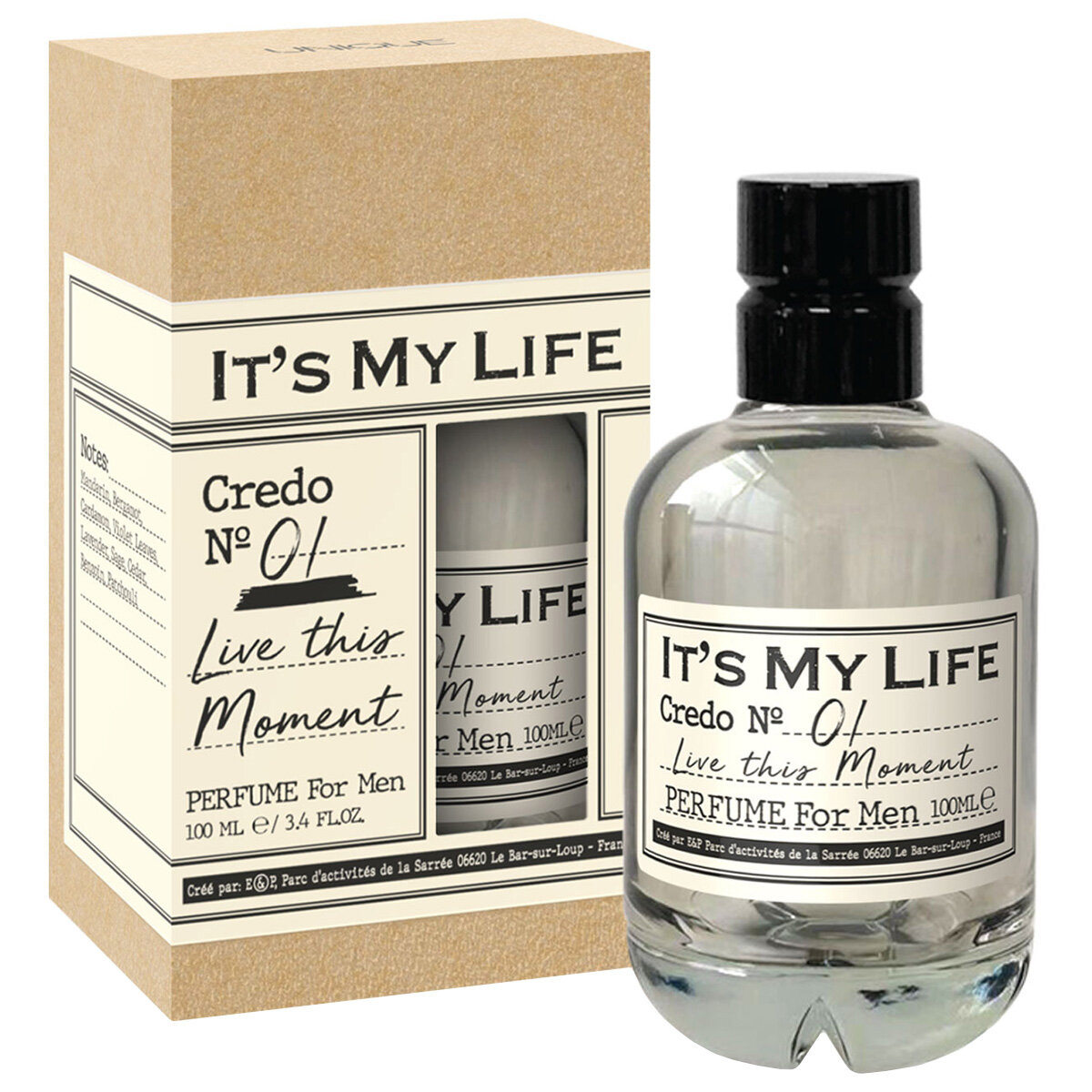 Духи мужские Art Parfum It's My Life Credo №01 Live This Moment 100мл