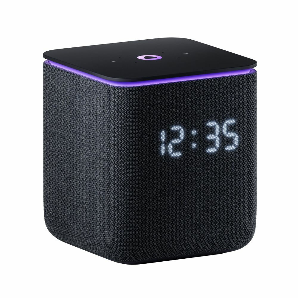 Умная колонка Яндекс Станция Миди с Zigbee, черная (YNDX-00054BLK)
