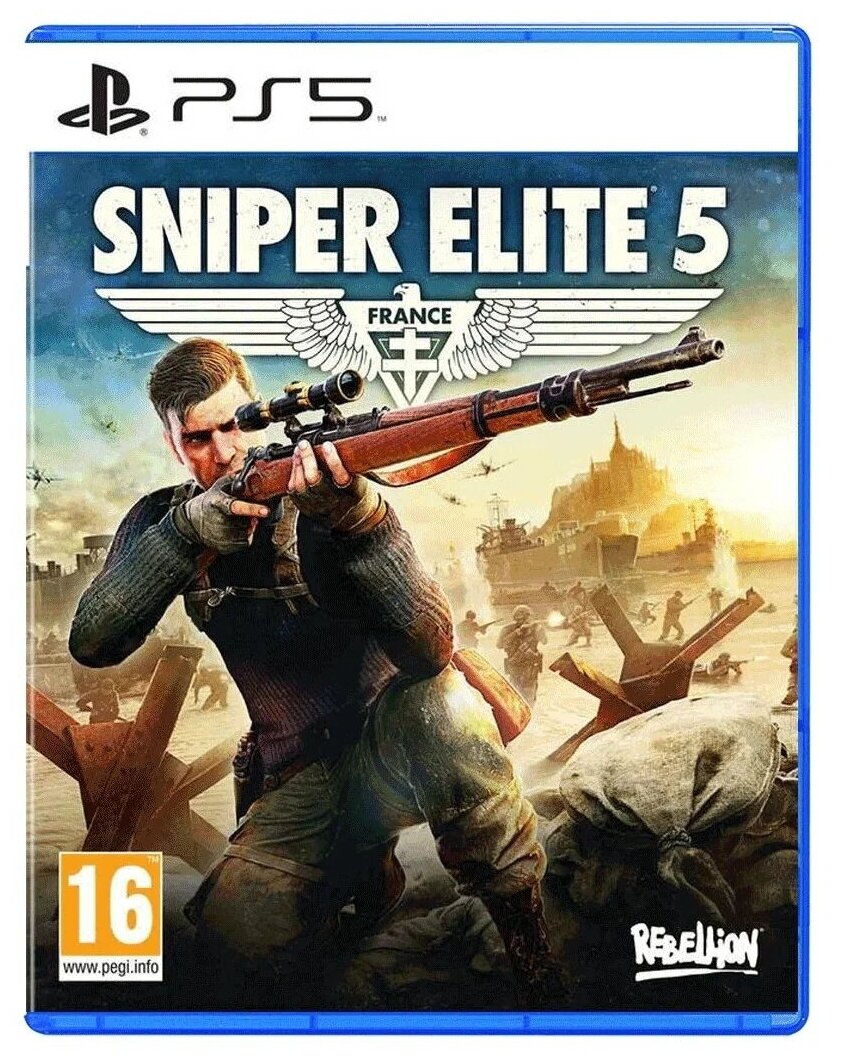 Игра Sniper Elite 5 (V) (Русские субтитры и интерфейс) (PS5) (Диск)