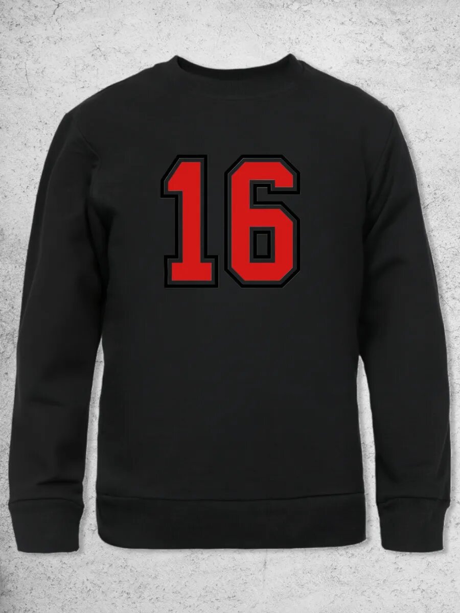 Свитшот номер 16