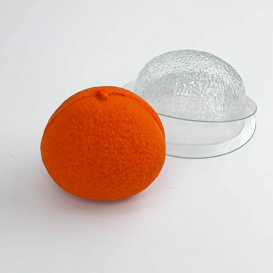 Мандарин форма для бомбочки. Набор для шоколада