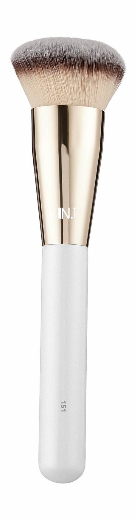 N.1 Professional Brush 151, Округлая кисть для румян из синтетического ворса,
