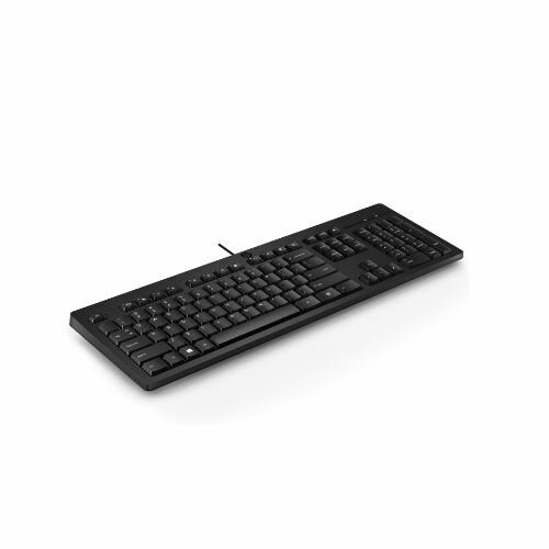 Клавиатура HP 125 Wired (black) 266C9AA