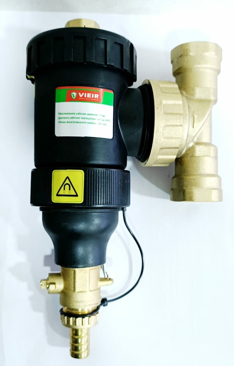 Самопромывной фильтр-дешламатор 1' Вн/Вн для систем горячего водоснабжения VIEIR VR1142