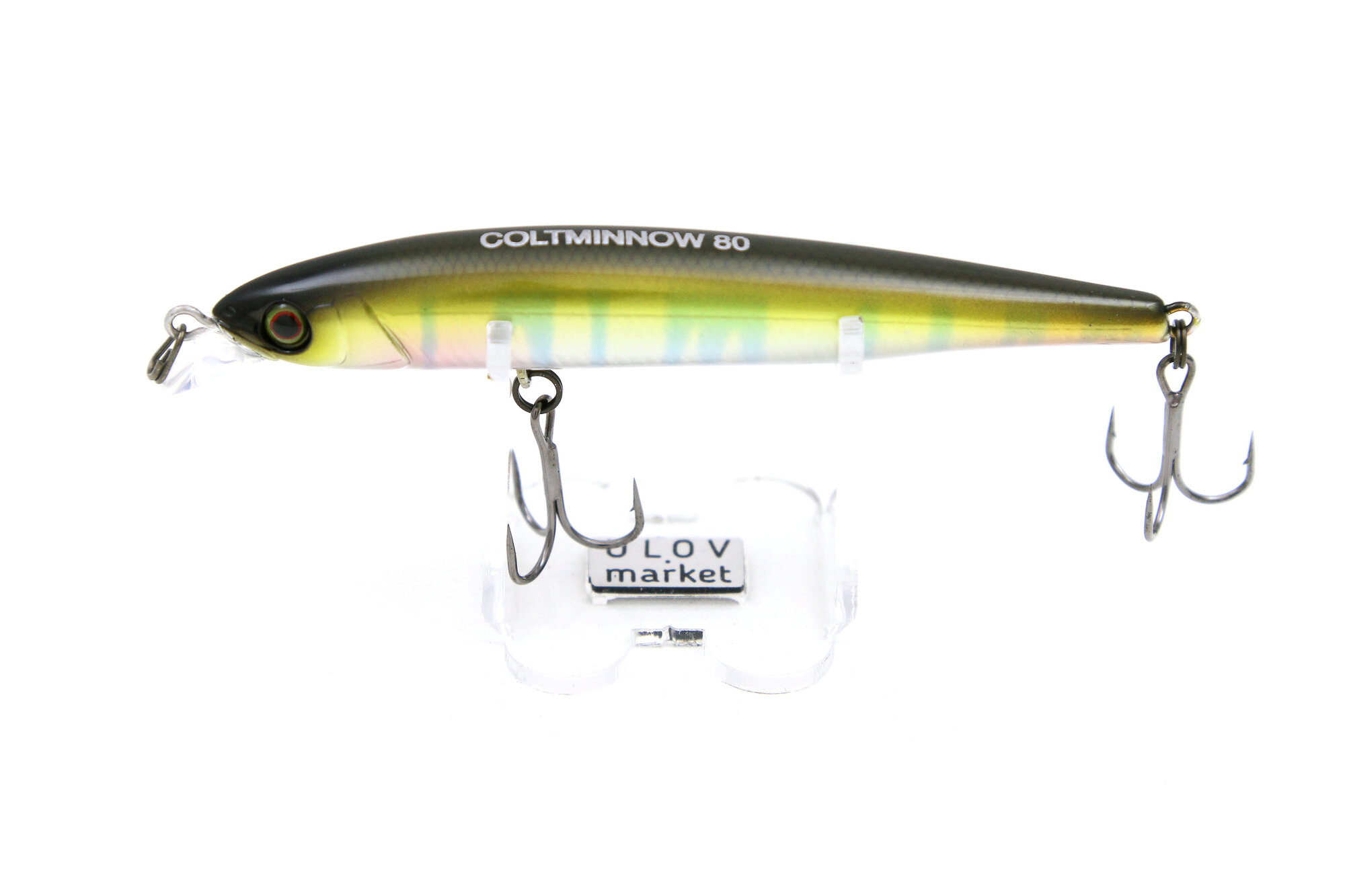 Воблер JACKALL Colt Minnow 80SP 6.2г Загл.0.6-1.3м #Oikawa