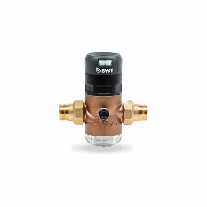 Редуктор давления D1 Red 1/2" для горячей воды, бронза