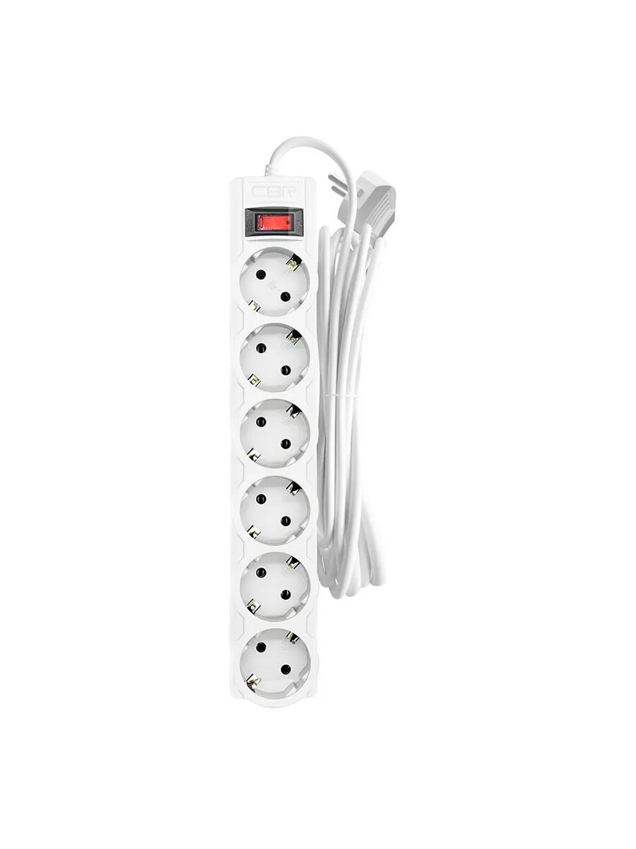 Сетевой фильтр CSF 2606-3.0 PC (6 розеток, 3м)