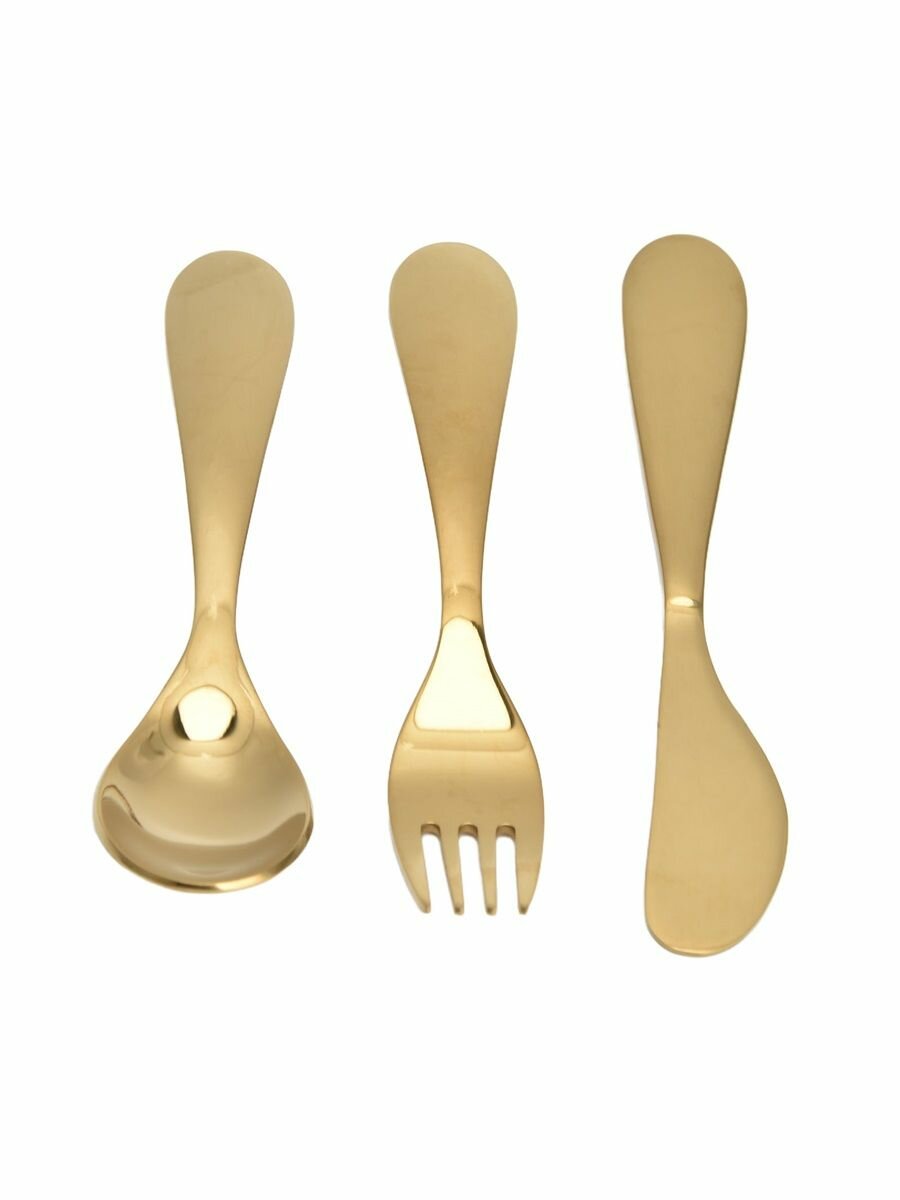 Детский набор столовых приборов из нержавеющей стали