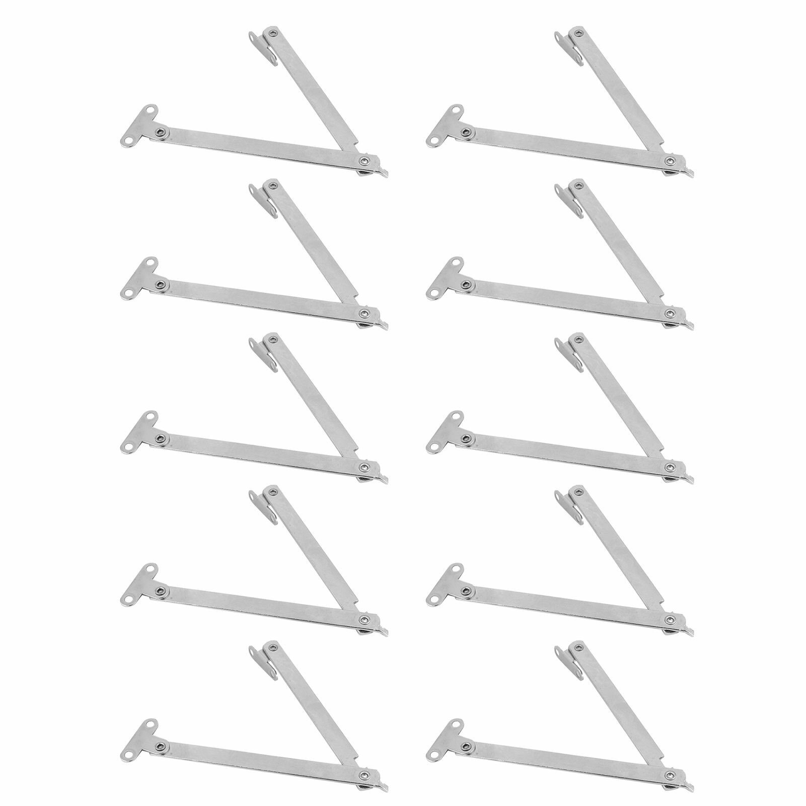 Подъемная петля для дверцы шкафа, 10 шт, подъемная стойка для крышки, удерживающая клапан для шкафа, мебели