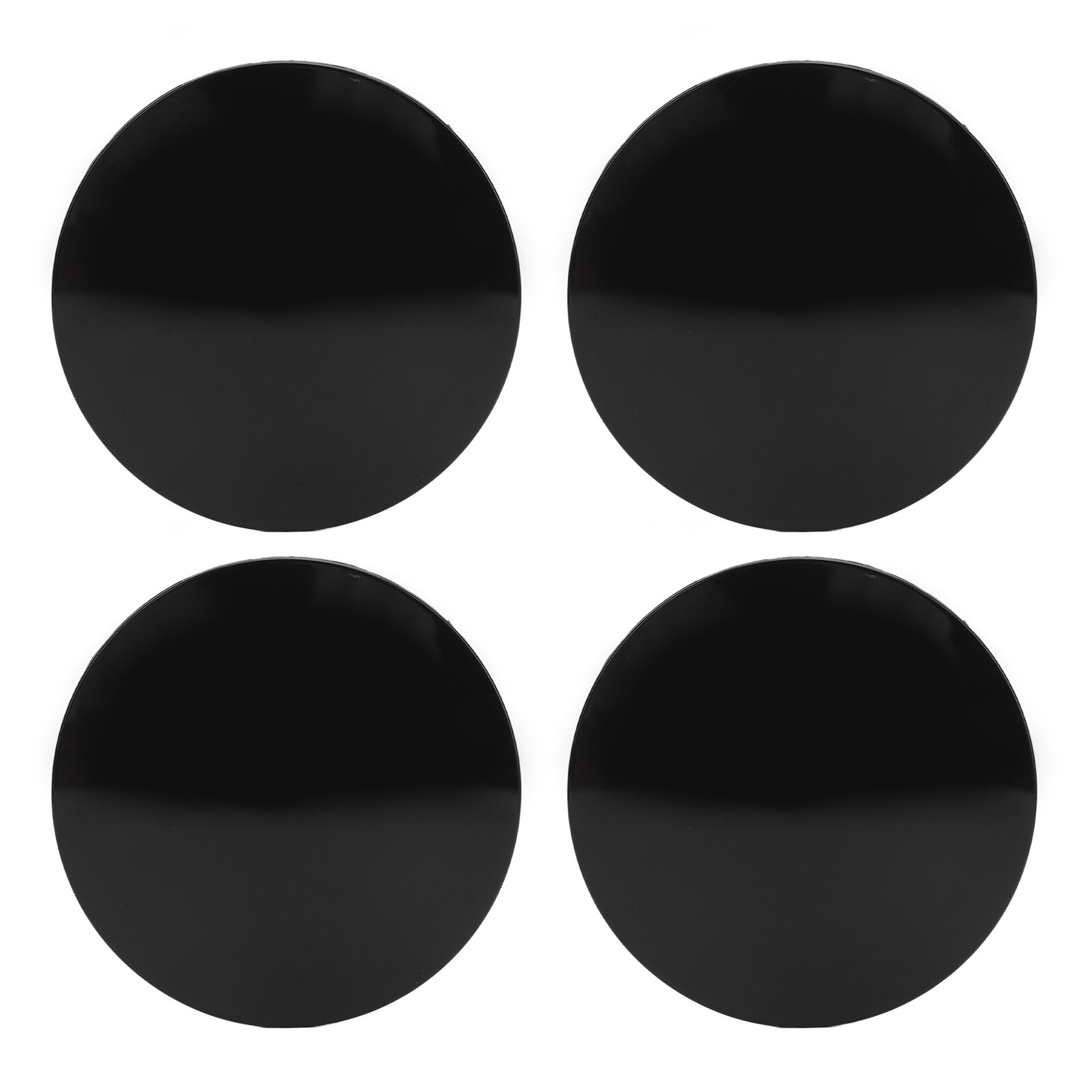 4 шт, 60 мм, крышка ступицы центрального колеса автомобиля с железным кольцом, стильная крышка ступицы центрального обода колеса, универсальная для автомобиля, черный цвет