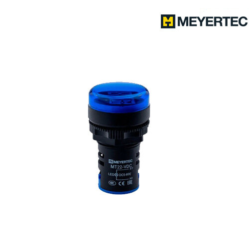 Индикатор напряжения MEYERTEC MT22-VDC6, синий, для DC 5-60 В