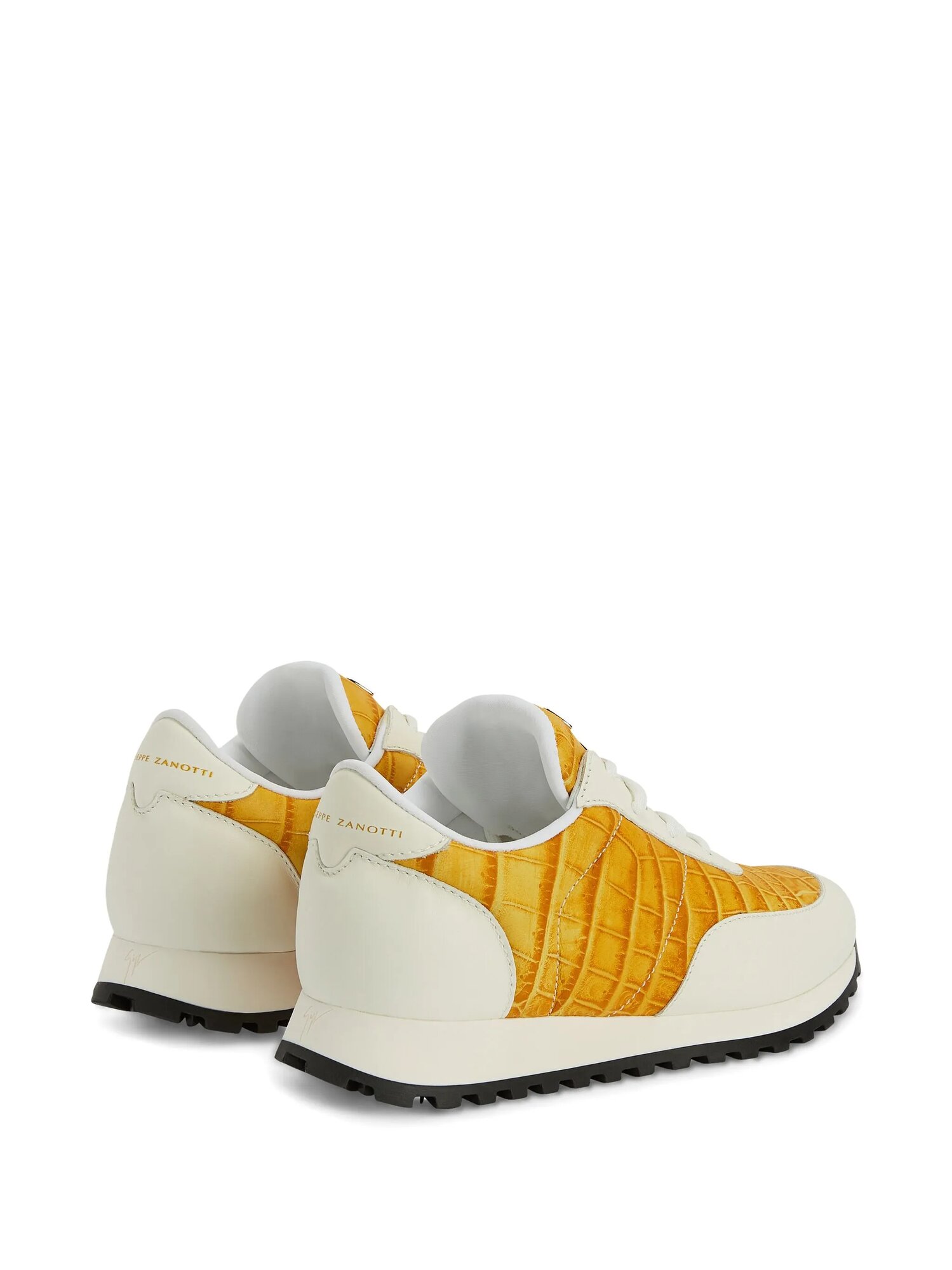 Кроссовки Giuseppe Zanotti Jimi Running, размер 39, ochre yellow — фото 1
