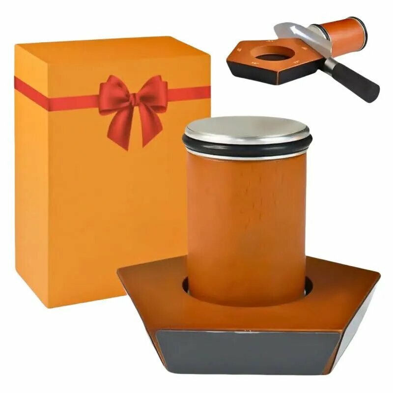 Точилка для ножей "hob", магнитная, деревянная, многоугольная