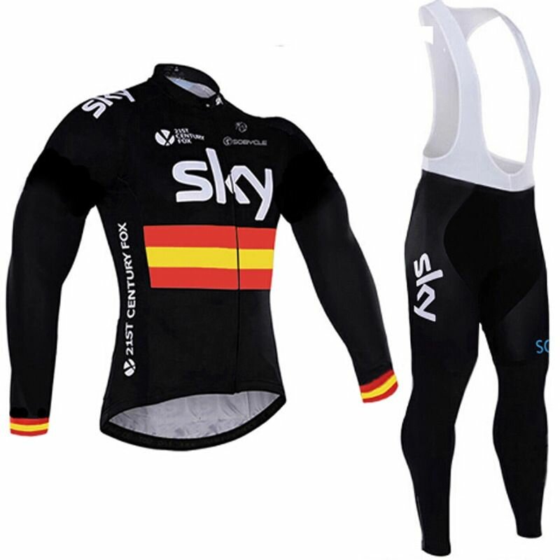 Новый велосипедный костюм skycycling suit с длинными рукавами, дорожный костюм для горных велосипедов, быстросохнущий и дышащий