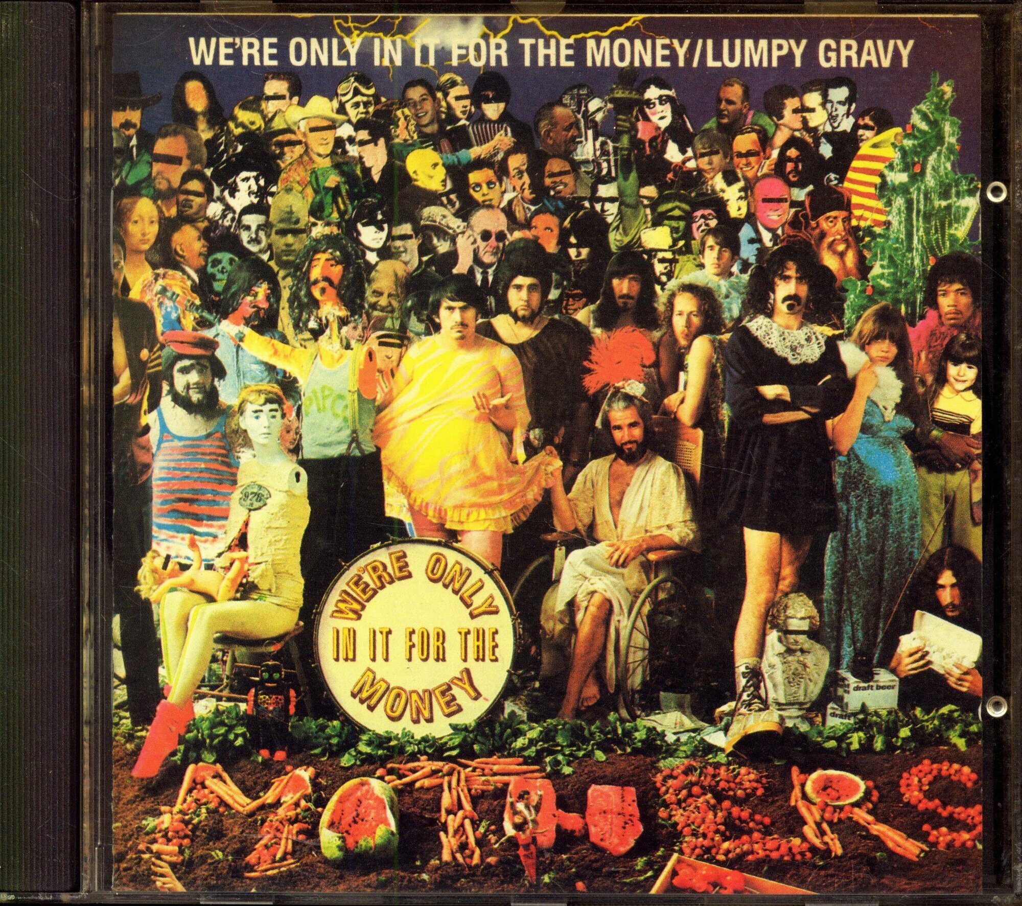 Frank Zappa. We're Only In It For The Money / Lumpy Gravy (US, Rykodisc, RCD 40024, 1986) CD