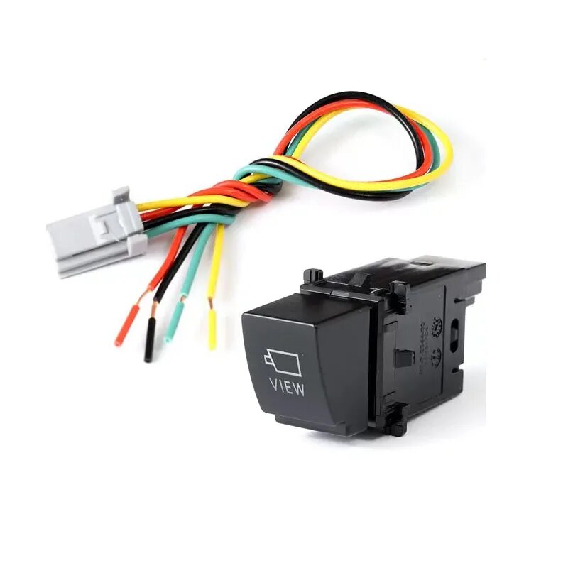 1 шт, автомобильный ключ, светодиодный противотуманный фонарь, радар, музыкальные прожекторы, вентилятор, кнопка включения питания для Subaru Outback Forester 19-24 XV 18-22 VIEW